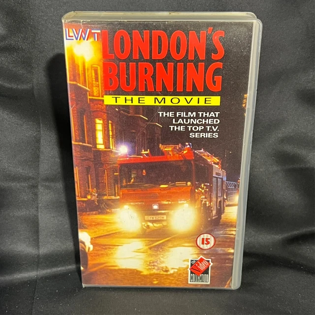 VHS VIDEO - LWT London's Burning The Movie - Cert 15 - Film £10.00 ...
