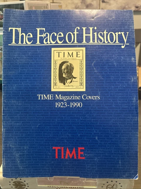 TIME MAGAZINE &THE Face Of History" Time Covers 1923-1990 £25.86 ...