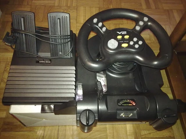 VOLANTE RACING WHEEL Psx-Ps2 Psx 7770 Playstation EUR 15,00 - PicClick ES