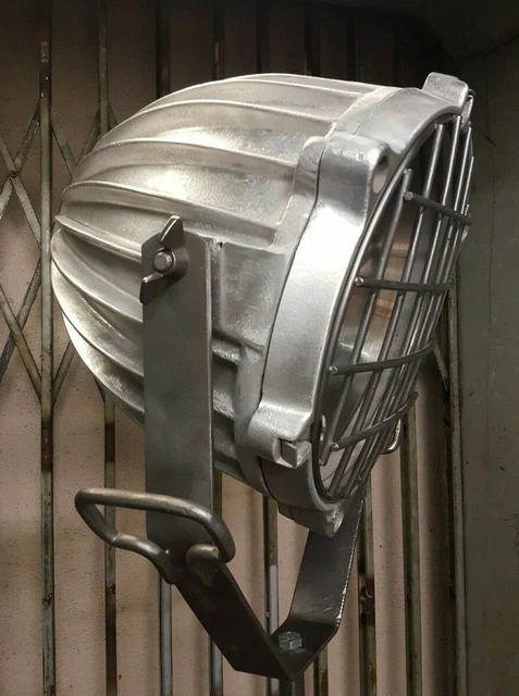 XXL VINTAGE LOFT Tripod Industrie Fabrik Bunker Ex Lampe Strahler Spot - EOW EUR 1.290,00 ...