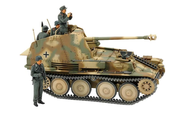 TAMIYA 35364 GERMAN Hunting Tank Marder III Normandy Model Kit Scale 1: ...