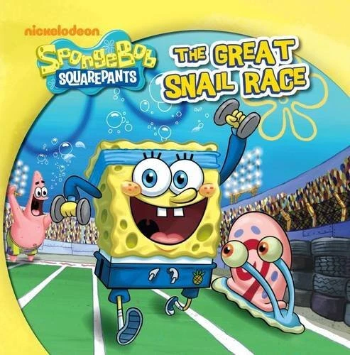 SPONGEBOB SQUAREPANTS THE Great Snail Race Storybook,Nickelodeo EUR 5 ...