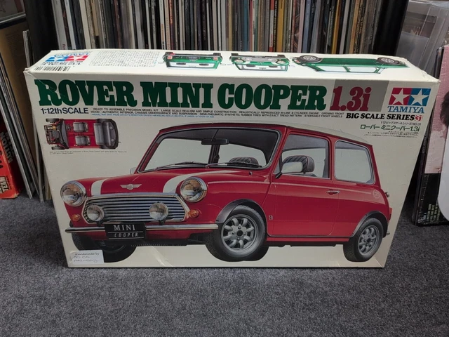 TAMIYA ROVER MINI Cooper 1.3I Model Kit 1/12 Scale, Big Scale Series £ ...