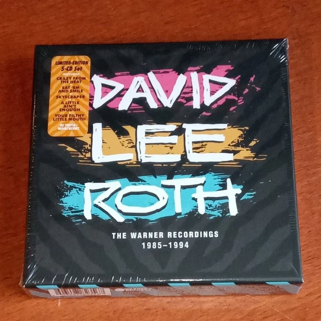 DAVID LEE ROTH 5Cd Box Set The Warner Recordings 1985 -1994 - New ...