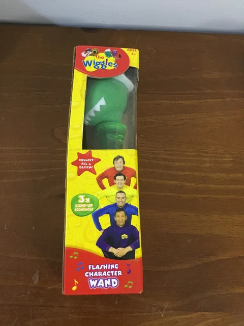THE WIGGLES LIGHT stick toy flashing character wand lights up dorothy ...