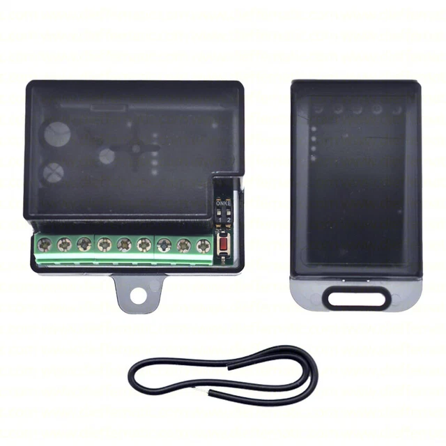 CENTRAL DE COMMANDE + Récepteur Radio Store + Émetteur Batterie Kit-St ...