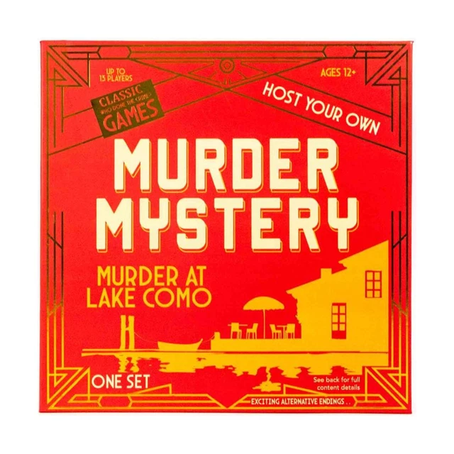 RMS MURDER MYSTERIES Murder at Lake Como VG+/Mint £18.53 - PicClick UK