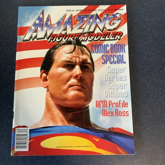 AMAZING FIGURE MODELER magazine superman Issue 30 Rare $37.52 - PicClick AU