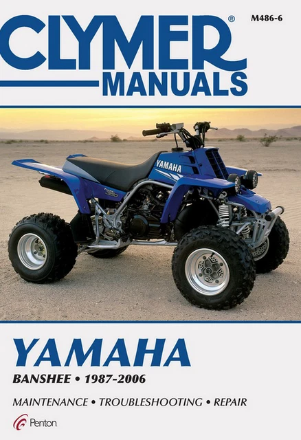 YAMAHA BANSHEE (87-06) Repair Manual Clymer EUR 37,95 - PicClick DE