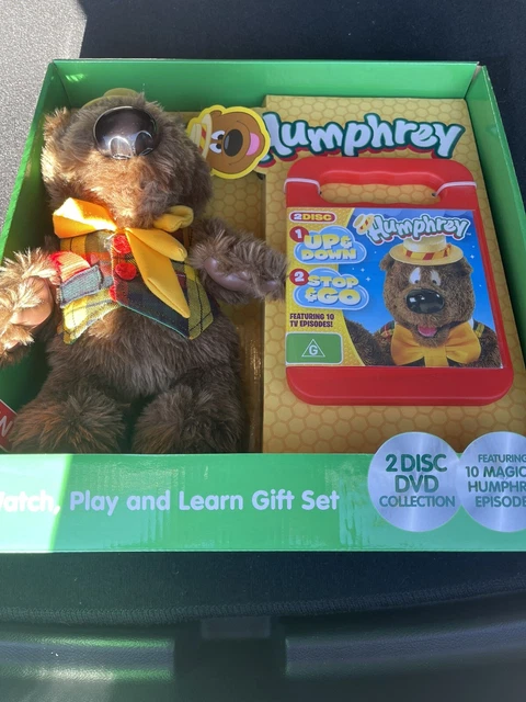 HUMPHREY BEAR VINTAGE Plush and DVD Set Watch Play Learn - Brand New Sealed Rare $70.00 ...