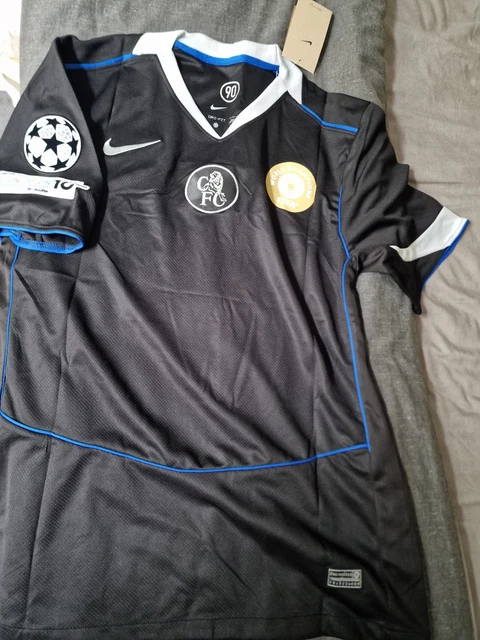 CHELSEA 2025/26 THIRD Kit With UCL badging Mens Size Large #No Name £47 ...