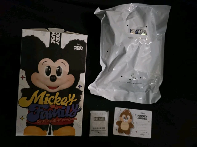 100% ORIGINAL POP MART Labubu Disney Mickey Mouse Family [ DALE ] bzw ...