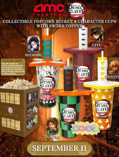 DEMON SLAYER INFINITY Castle Cup Set Of 4 AMC Exclusive $309.17 ...
