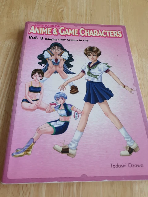 HOW TO DRAW Anime And Game Characters Volume 3 £4.99 - PicClick UK