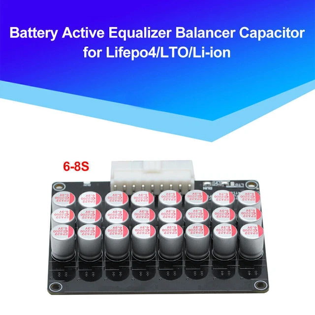 8S 5A AKKU Balance Board Li-Ion LiFePO4 Lithium Akku Active Equalizer ...