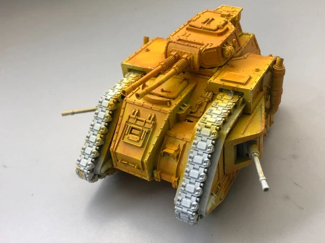 WARHAMMER 40K FORGEWORLD Imperialis Militia Carnodon Battle Tank Primed ...