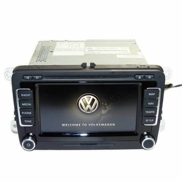 ORIGINAL VW RNS 510 DVD Radio GPS Touchscreen Navigation System RNS510 ...