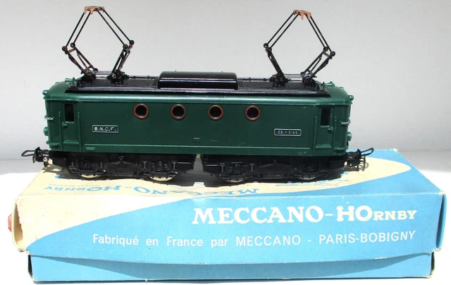 MECCANO HORNBY LOCO électrique BB CC 8100 8144 SNCF HO BO EUR 45,00 ...