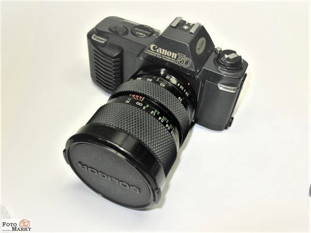 SET: CANON T50 Camera + Lens Soligor 28-70/2,8 -4, 2 Zoom+Macro Lens £ ...