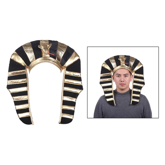 EGYPTIAN PHARAOH HAT Role Play Props Pharaoh Headpiece Costume ...