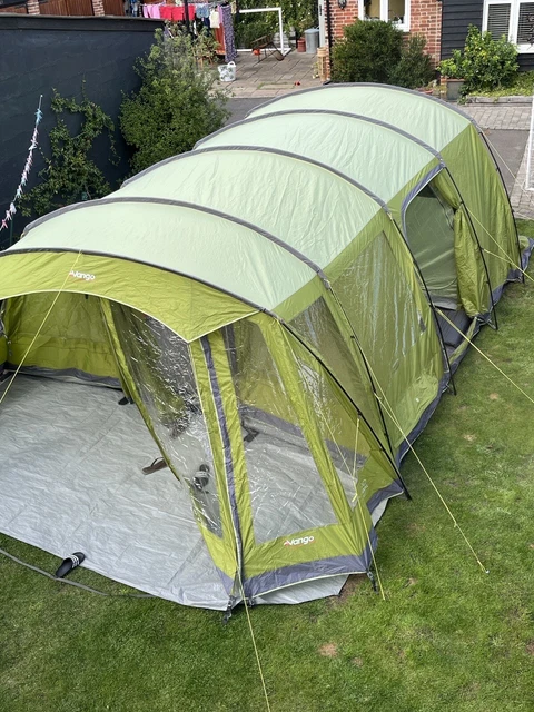 VANGO ORAVA 600XL 6 Man Tent, Footprint + Lounge Carpet £325.00 ...