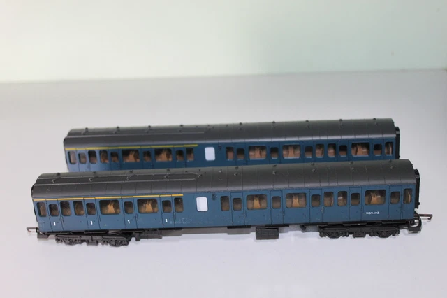 TWO LIMA OO BR BLUE 1st CLASS COACHES - Unboxed £8.99 - PicClick UK
