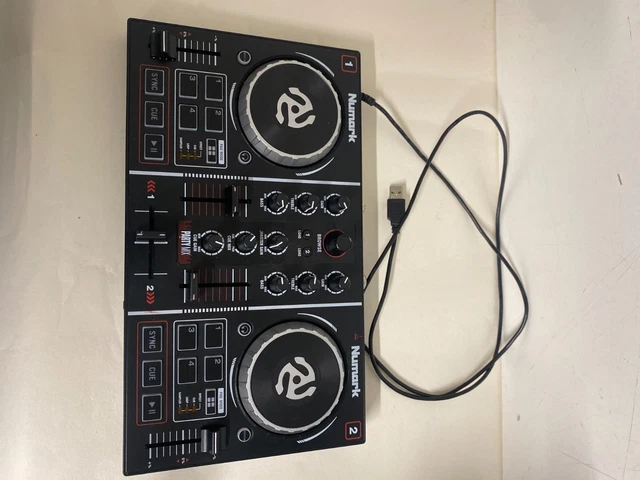 NUMARK PARTY MIX Serato DJ Lite Controller w Built-in Light Show Boxed ...