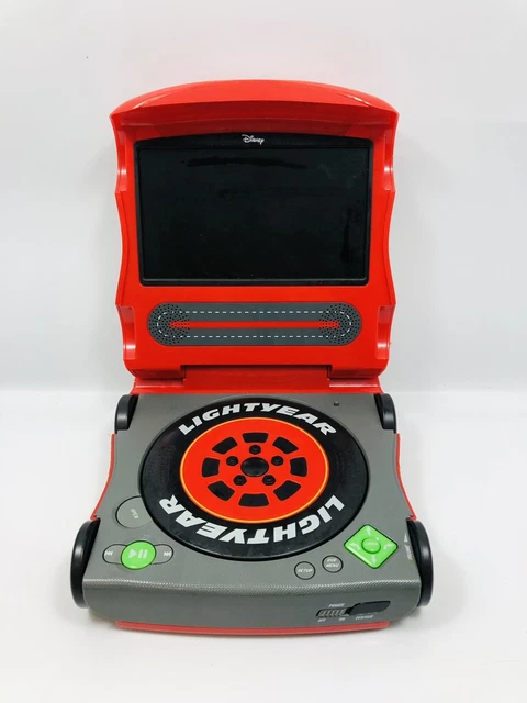 DISNEY CARS PIXAR Lightning McQueen 7” LCD Portable DVD Player Untested ...