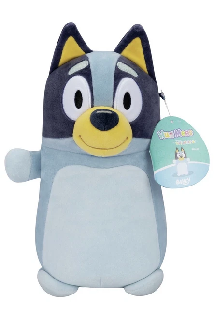 BLUEY HUGMEES SQUISHMALLOW 10" Super Soft Plush Cuddly Toy - New With ...
