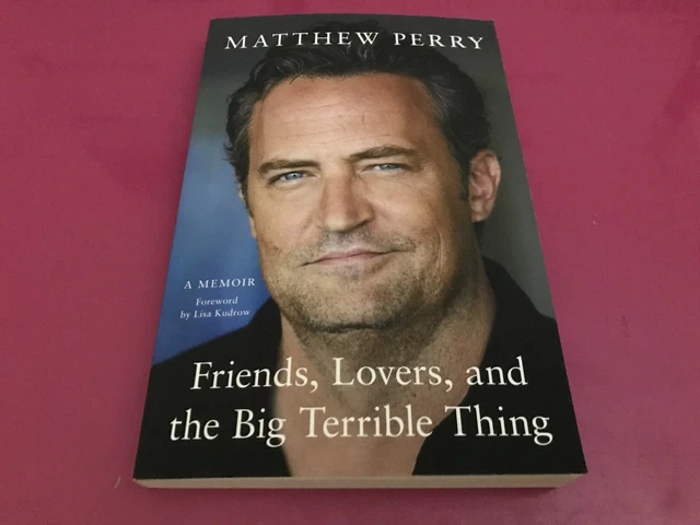 MATTHEW PERRY FRIENDS Lovers And The Big Terrible Thing memoir book $24 ...