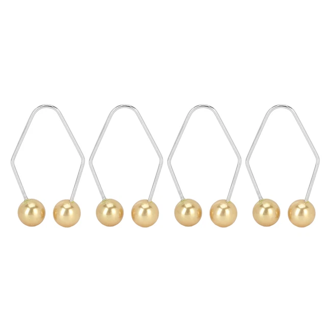 (GOLD)DIMPLE MAKER BALLS Stainless Steel Dimple Trainer For Face Cheeks ...