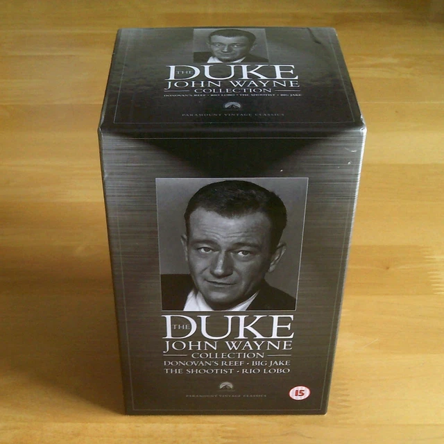 THE DUKE - JOHN WAYNE COLLECTION (2001) - 4 Film Box Set - VHS Video ...