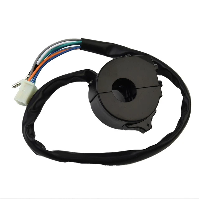 MOTORCYCLE HANDLEBAR CONTROL Switch High/Low Beam Horn Turn Signals ...