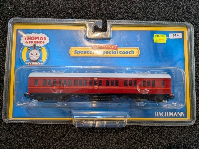 76041 BACHMANN THOMAS & Friends Spencer Special Coach HO Scale suit ...