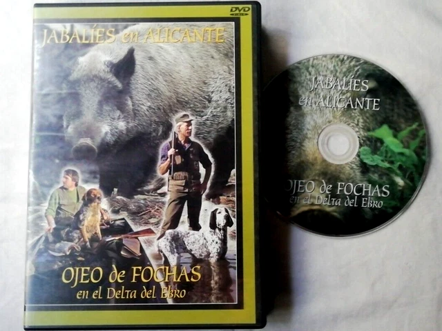 WILD BOARS IN Alicante Ojeo Of Fochas In The Ebro Delta DVD Spanish Pal ...
