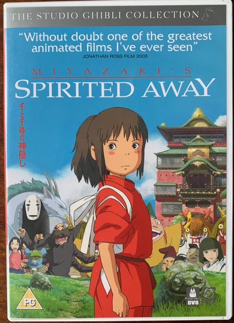 SPIRITED AWAY DVD 2001 Japanese Studio Ghibli Animated Movie movie 1 Disc $14.33 - PicClick CA