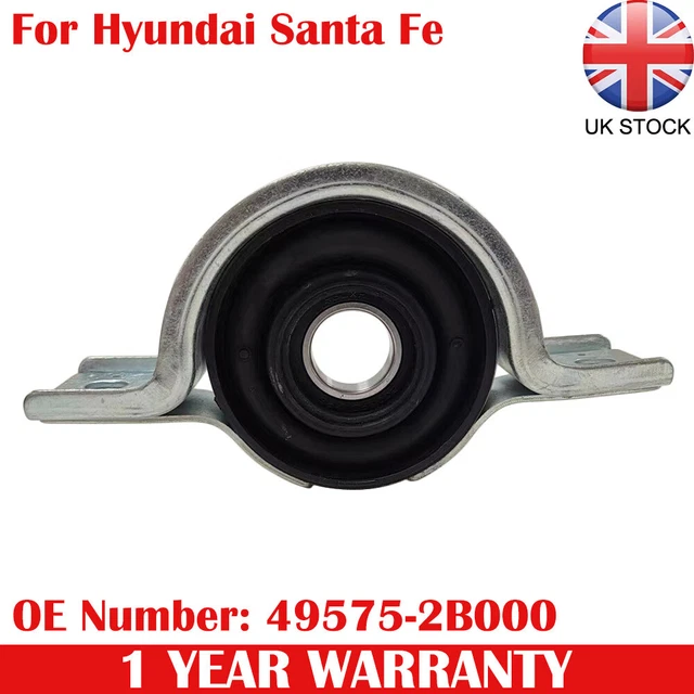 FOR HYUNDAI SANTA Fe 2006-12 Propshaft Centre Support Bearing Mount ...