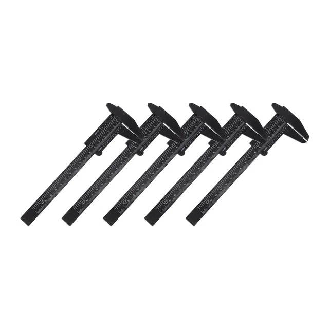 5 PCS DIGITAL Vernier Caliper Measuring Gauge Ruler Sliding Small Size ...