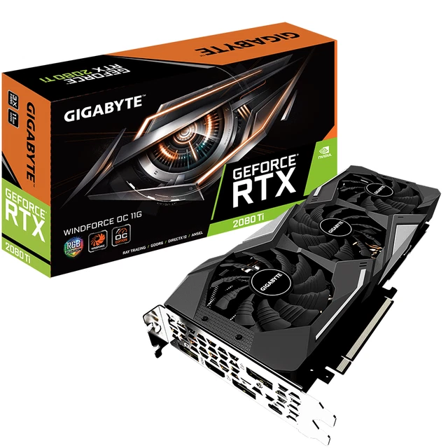 SCHEDA VIDEO GPU Nvidia RTX 2080ti 11Gb Gigabyte Windforce OC EUR 55,00 ...