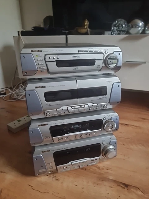 TECHNICS HI-FI STEREO Stack System SA-EH770 SH-EH770 SL-EH770 RS-DV250 ...