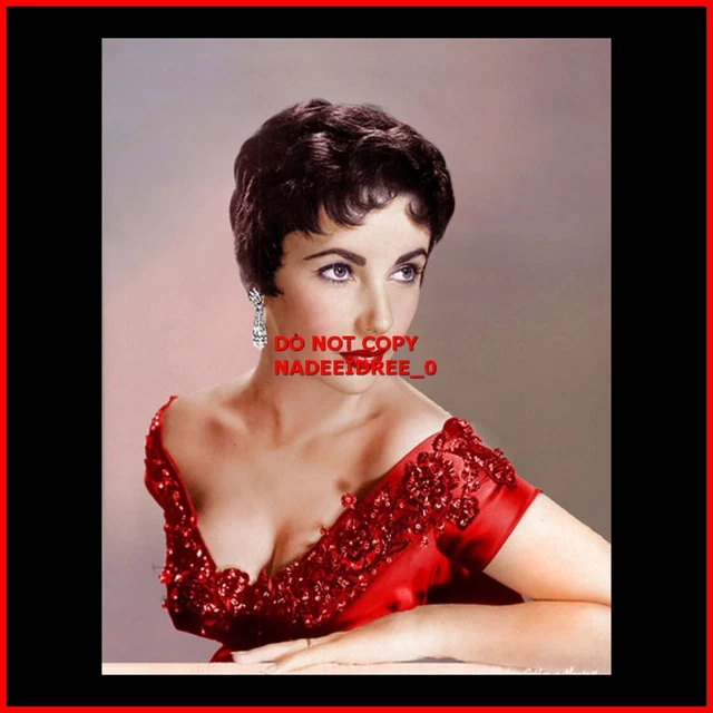 Elizabeth Taylor Legendary British American Actress Sexy Hot Pin Up 8x10 Photo £8 34 Picclick Uk