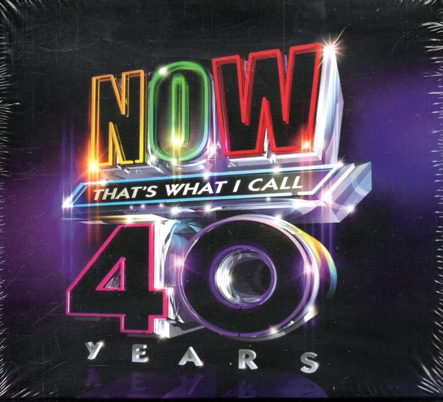 NOW THAT'S WHAT I CALL 40 YEARS - Various Artists - 5xCD Album **NEW ...