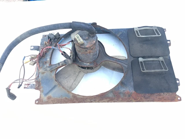 VW RADIATOR FAN+SHROUDING+WIRING Mk1 Mk2 75-92 Golf Jetta Rabbit GTI ...