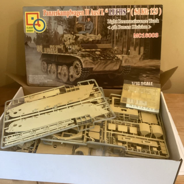 CLASSY HOBBY 1/16 Panzerkampfwagen II Ausf.L “Luchs” (Sdkfz.123 ...