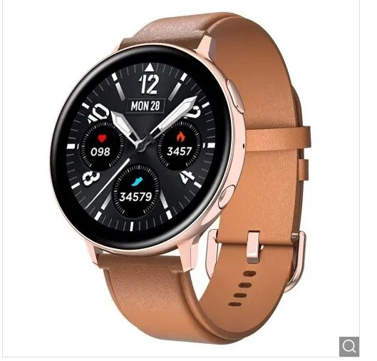 SMARTWATCH QUADRANTE ROTONDO Completo Touchscreen Frequenza Cardiaca ...