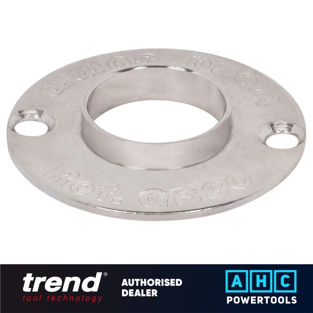 TREND GB30 ROUTER Guide Bush 30mm diameter x 6mm spigot £11.95 ...