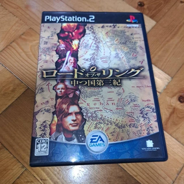 SHIPS LORD RINGS Middle-earth Age III PS2 DVD RPG 12+ Used Japan ww2 ...