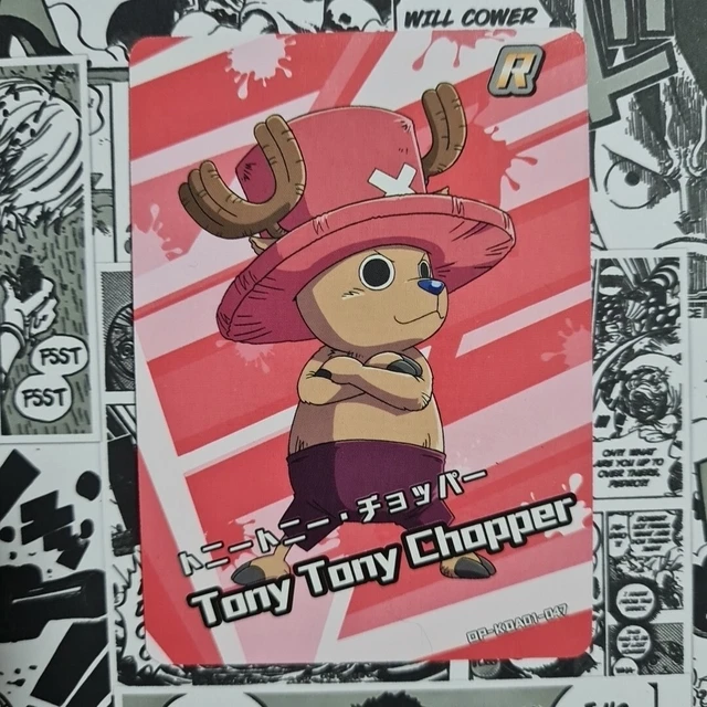 ONE PIECE TCG Card - Manga Anime Full Art - RARA - CHOPPER - Mint ...