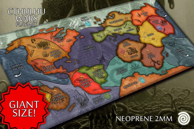 TAPETE COMPATIBLE CON Tapete Cthulhu Wars (Giant / Oversized sizes) EUR ...