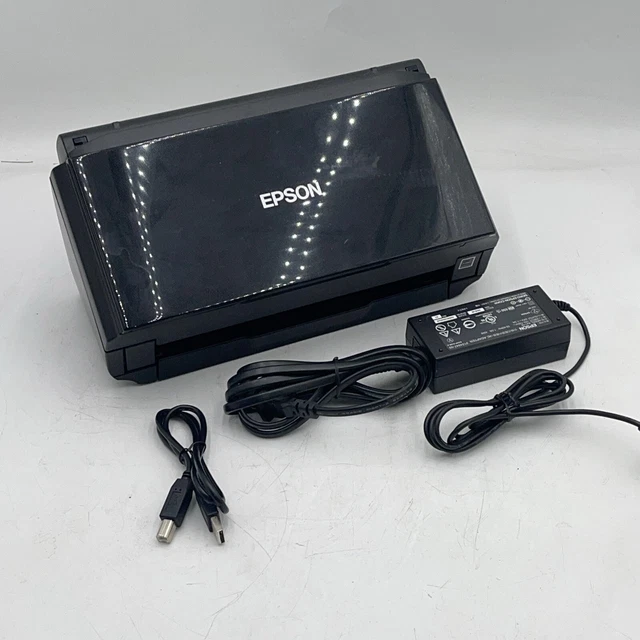 ESCÁNER DE DOCUMENTOS dúplex a color Epson DS-510 J341A con fuente de alimentación - probado EUR ...